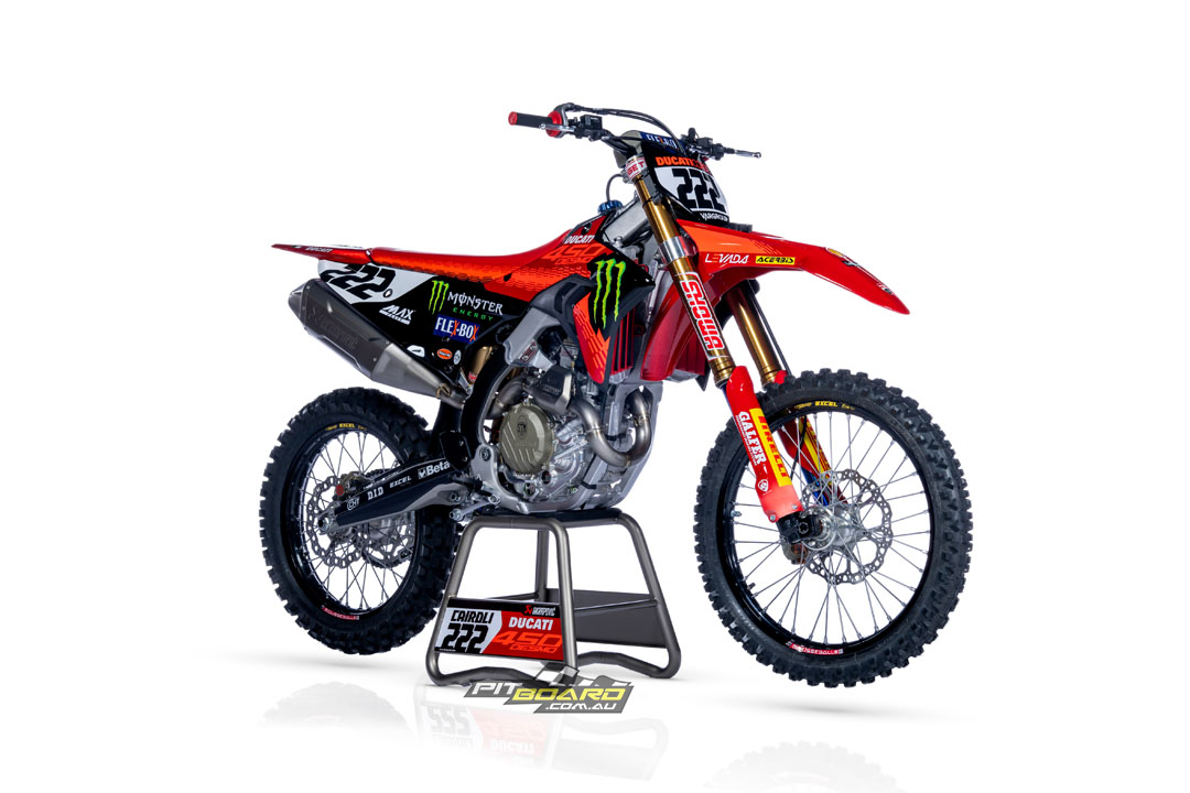 Ducati Unveil Their New Motocross Machine & Team - Racing, Riding ...